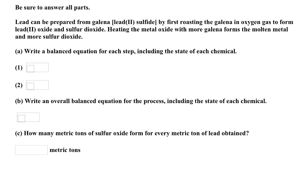 Solved Enter your answer in the provided box Elemental | Chegg.com