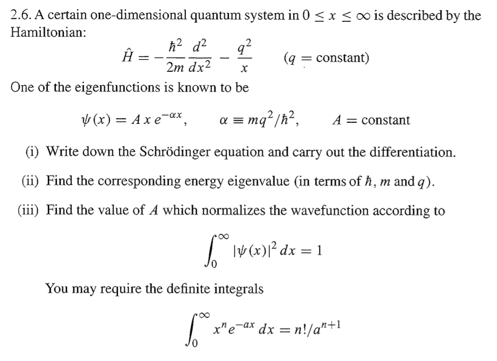 Solved A certain one-dimensional quantum system in 0 | Chegg.com
