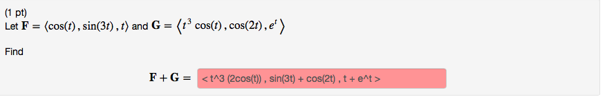 Solved Let F=(cos(t),sin(3t),t) and G = | Chegg.com