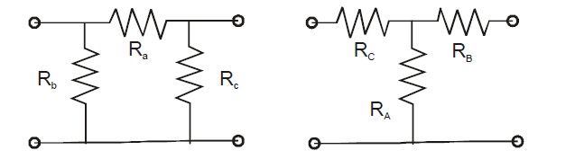 Solved Consider a delta connection of resistors and its | Chegg.com