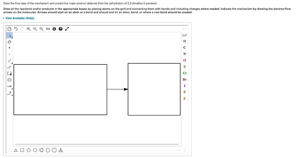 Solved Draw the final step of the mechanism and predict the | Chegg.com