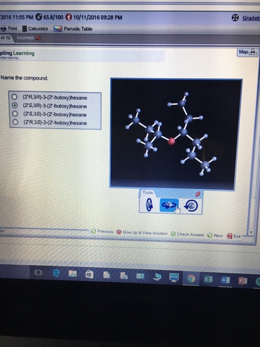 Solved Name the compound. (2'R, 3R)-3-(2'-butoxy)hexane | Chegg.com