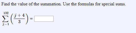 Solved Find the value of the summation. Use the formulas for | Chegg.com