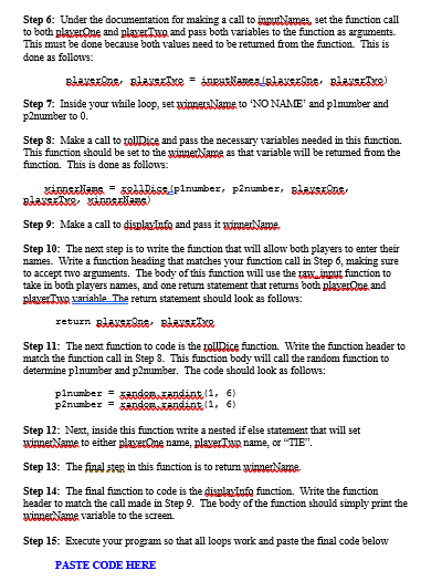 Solved Step 1: Start the IDLE Environment for Python. Prior | Chegg.com