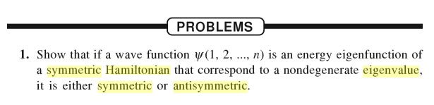 Solved Show That If A Wave Function Psi 1 2 N Is An
