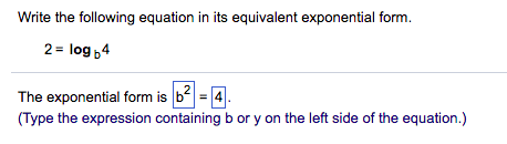 Solved Write the following equation in its equivalent | Chegg.com
