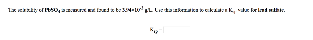 Solved The solubility of BaF2 is measured and found to be | Chegg.com