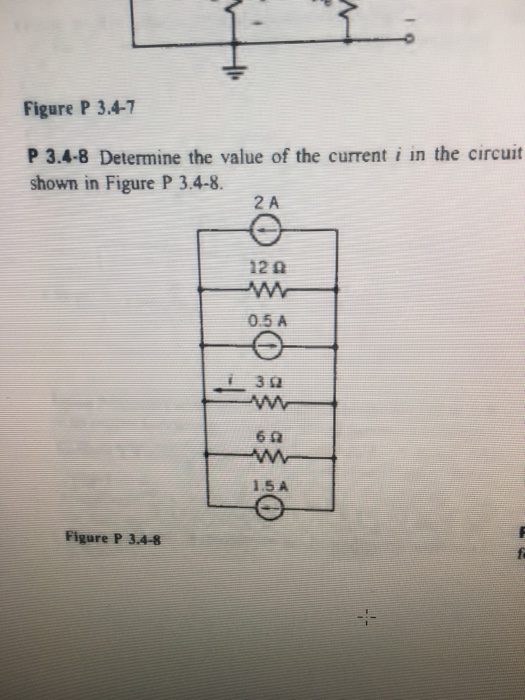 Solved Determine the value of the current i in the circuit | Chegg.com
