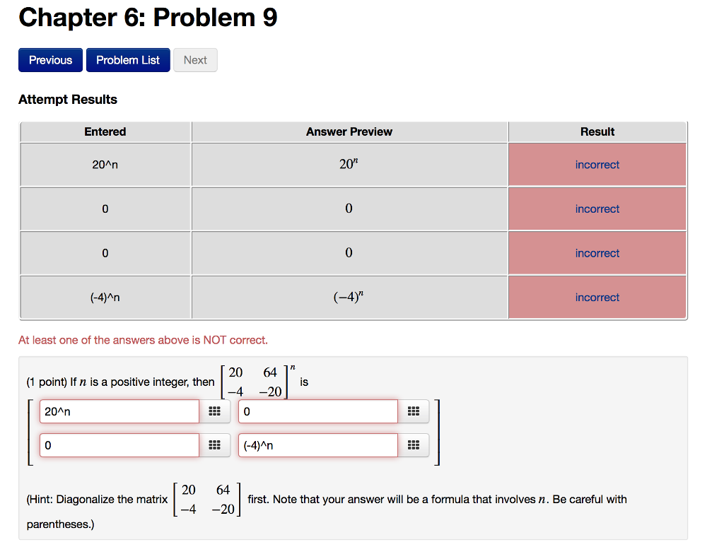 Solved Can't figure out this Linear algebra question (answer | Chegg.com