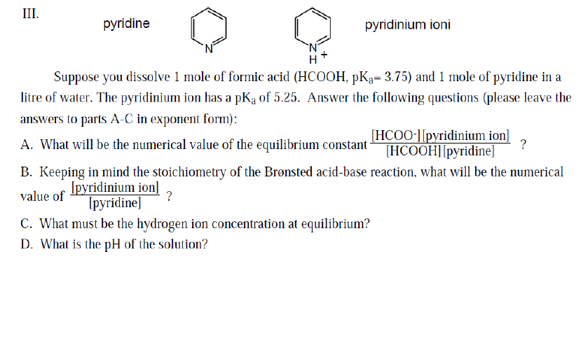 Solved Suppose you dissolve 1 mole of formic acid (HCOOH, | Chegg.com