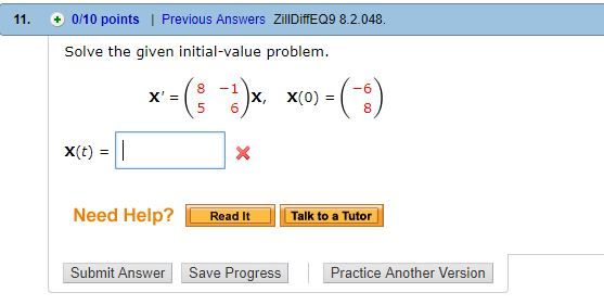 Solved 11. +0/10 points Previous Answers ZillDiffEQ9 8.2.048 | Chegg.com Solved 11. +0/10 points Previous Answers ZillDiffEQ9 8.2.048 | Chegg.com