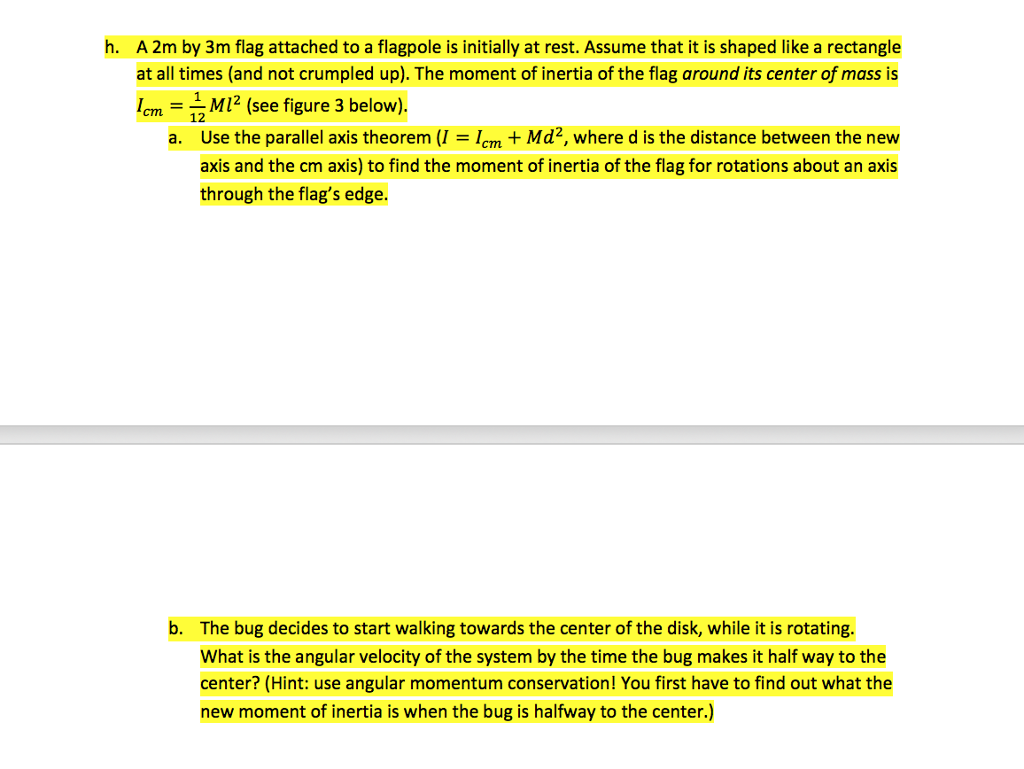 Solved Figure 3 Edge axis CM axis | Chegg.com