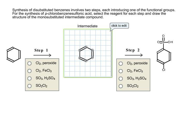 Solved Synthesis of disubstituted benzenes involves two | Chegg.com