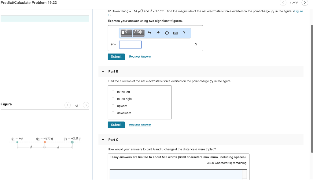 Solved Predict/Calculate Problem 19.23 1 of 5 > IP Given | Chegg.com