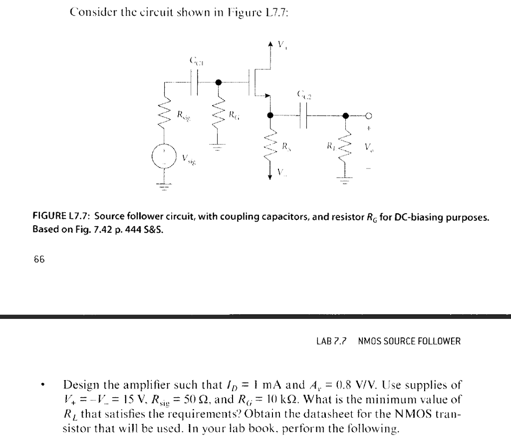 Solved Consider the circuit shown in Fge 7.7: っ R, FIGURE | Chegg.com