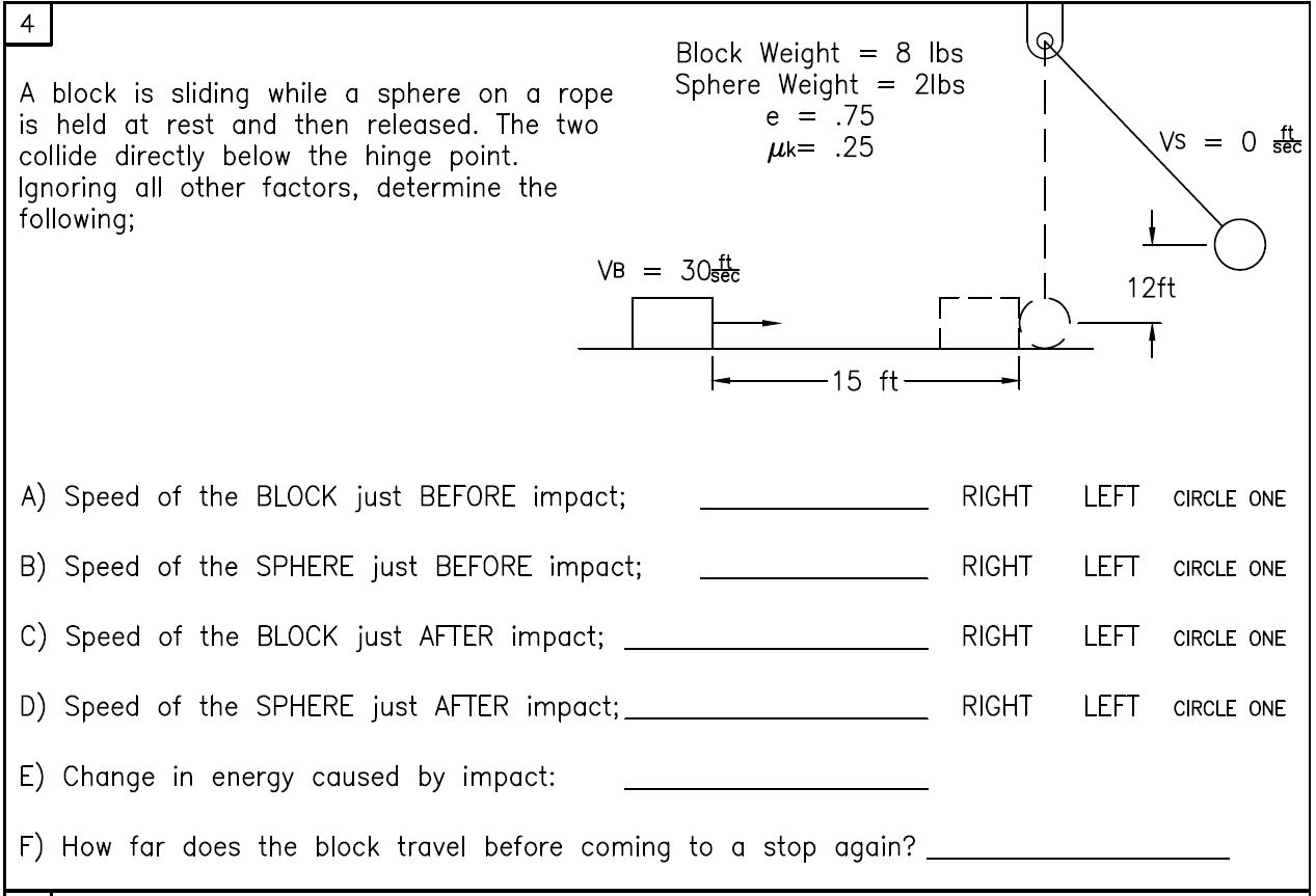 Solved A block is sliding while a sphere on a rope is held | Chegg.com