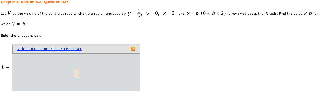 Let V be the volume of the solid that results when | Chegg.com