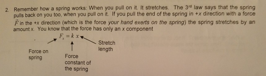 Solved pulls back on you too, when you pull on it. If you | Chegg.com