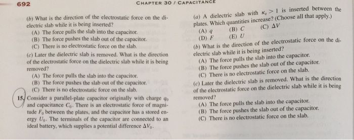 Solved MULTIPLE CHOICE 691 (A) C increases. (B) C decreases | Chegg.com