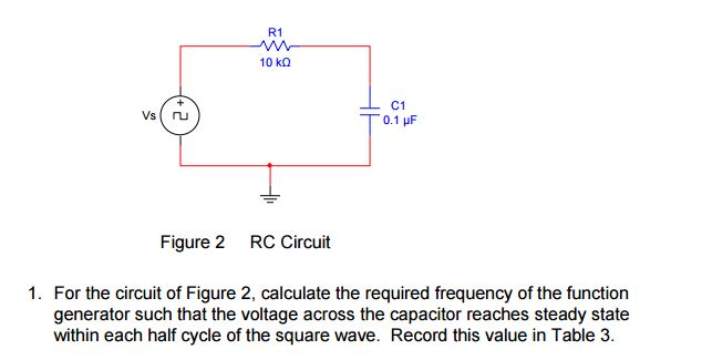Solved For the circuit of Figure 2, calculate the required | Chegg.com