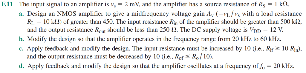 Solved BookName : Microelectronic Circuits: Analysis and | Chegg.com