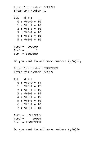 Solved Problem Statement In The C Language It Is Trivial To 