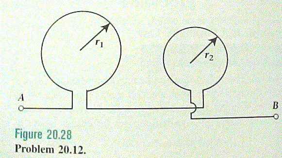 Solved Two loops made from a single wire lie in a plane (see | Chegg.com