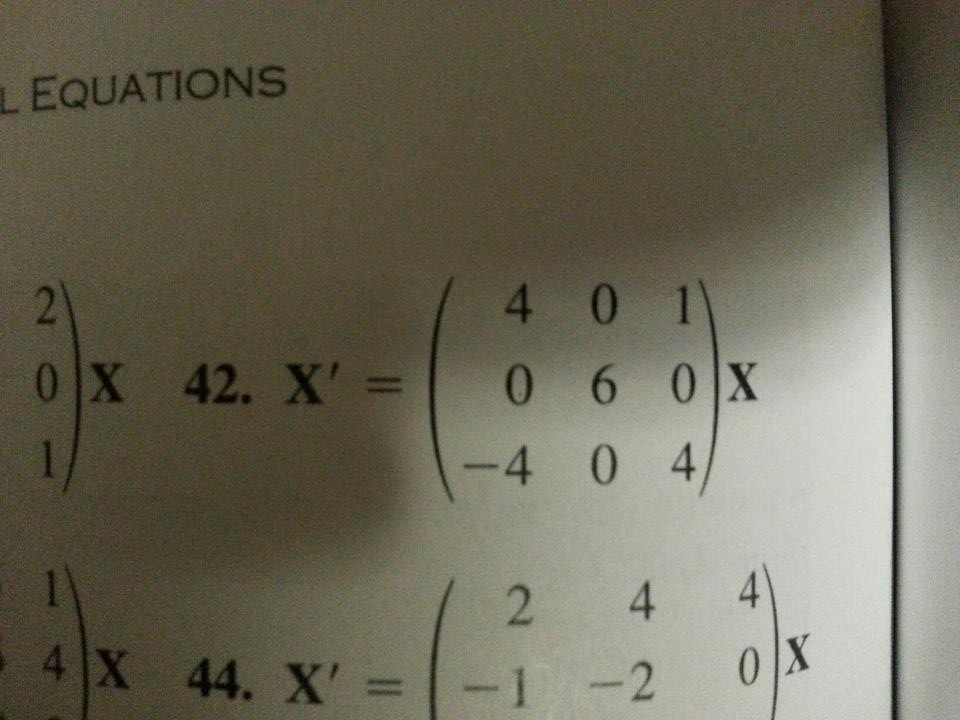 Solved Complex Eigenvalues: find the general solution of the | Chegg.com
