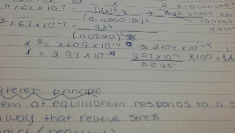 Solved this is an ice problem calculation. I just need to | Chegg.com