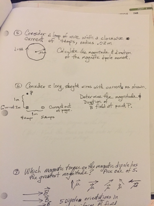 Solved Consider Delta loop of wire with a clockwise current | Chegg.com
