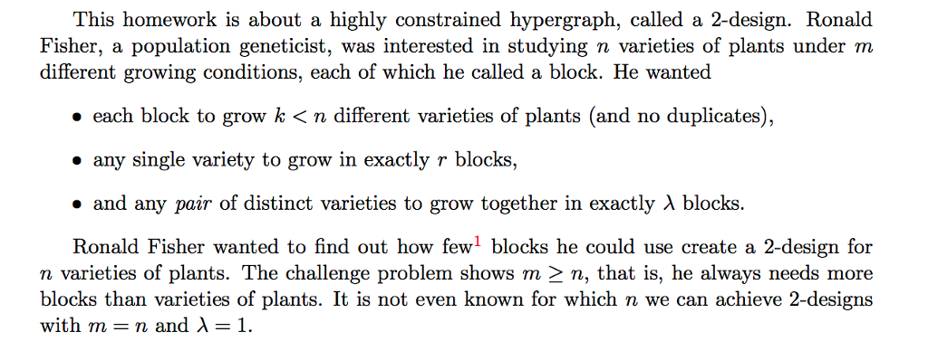 Solved This homework is about a highly constrained | Chegg.com