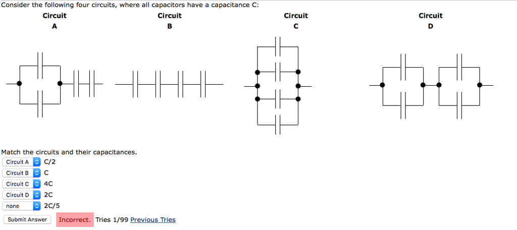 Solved Consider the following four circuits, where all | Chegg.com