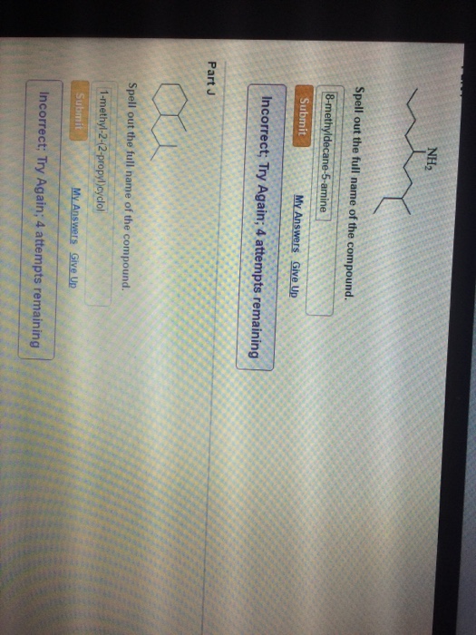 Solved Spell out the full name of the compound. | Chegg.com