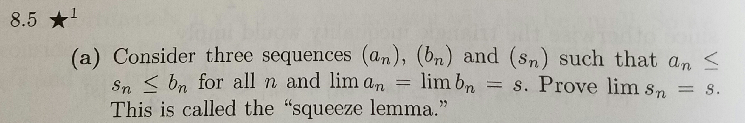 Solved Consider three sequences (a_n), (b_n) and (s_n) such | Chegg.com