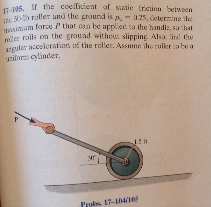 Solved If the coefficient of static friction between the | Chegg.com