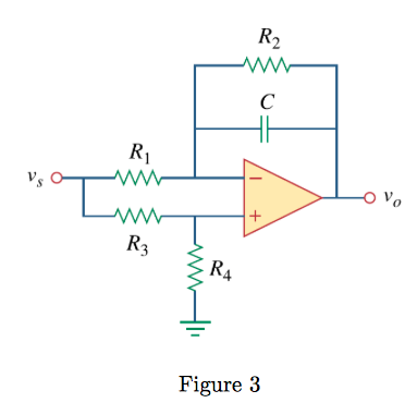 Solved A “general” first-order filter circuit is shown in | Chegg.com