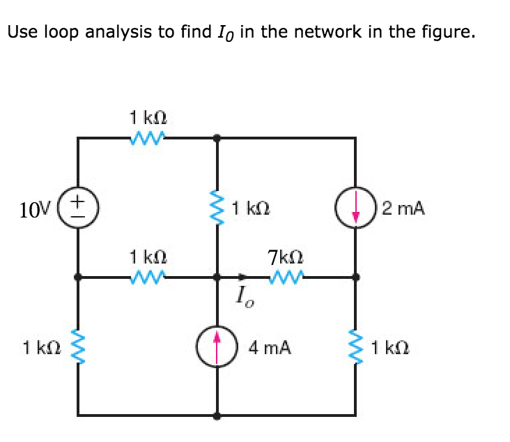 Solved Use loop analysis to find Vo in the network in the | Chegg.com