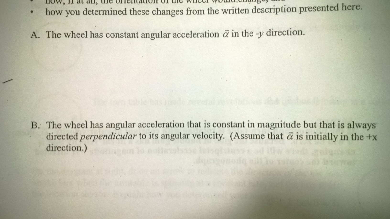 Solved wheel spinning | Chegg.com