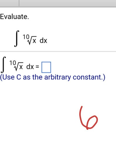 Solved Evaluate. -dx (Use C as the arbitrary constant.) C as | Chegg.com
