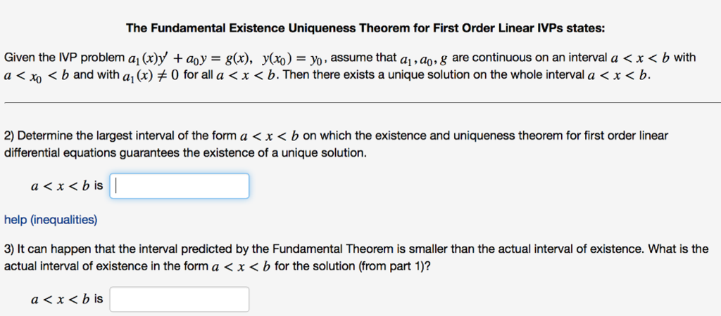 Solved Given the IVP problem a_1 (x)y + a_0y = g (x), y | Chegg.com