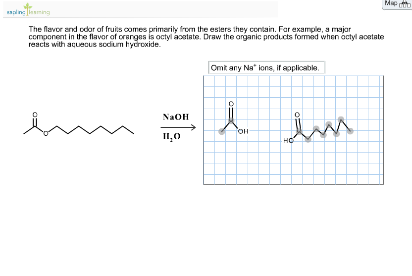 Solved The flavor and odor of fruits comes primarily from | Chegg.com