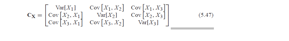 Vector Covariance The covariance ofa random vector X | Chegg.com