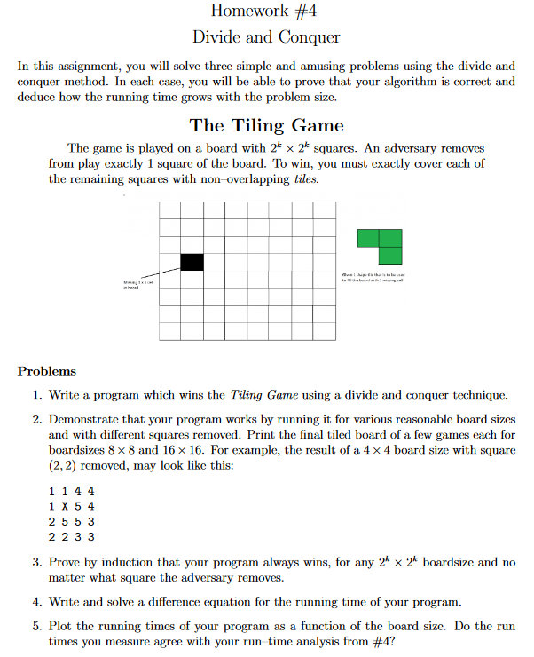 Need help with CS325 Analysis of Algorithms | Chegg.com