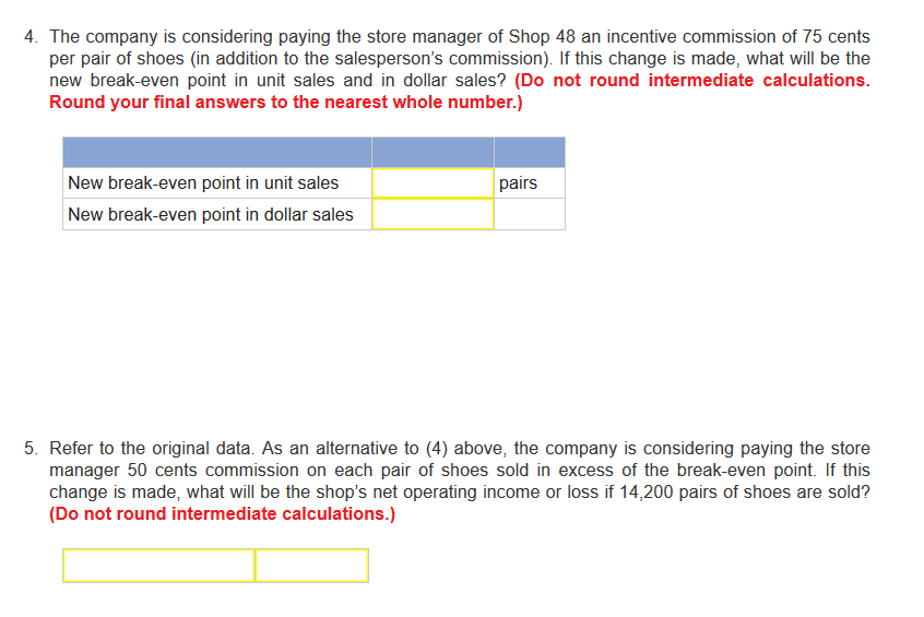 Solved Required: 1. Calculate the annual break-even point in | Chegg.com