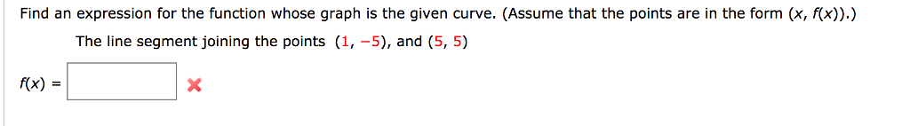 Solved Find an expression for the function whose graph is | Chegg.com