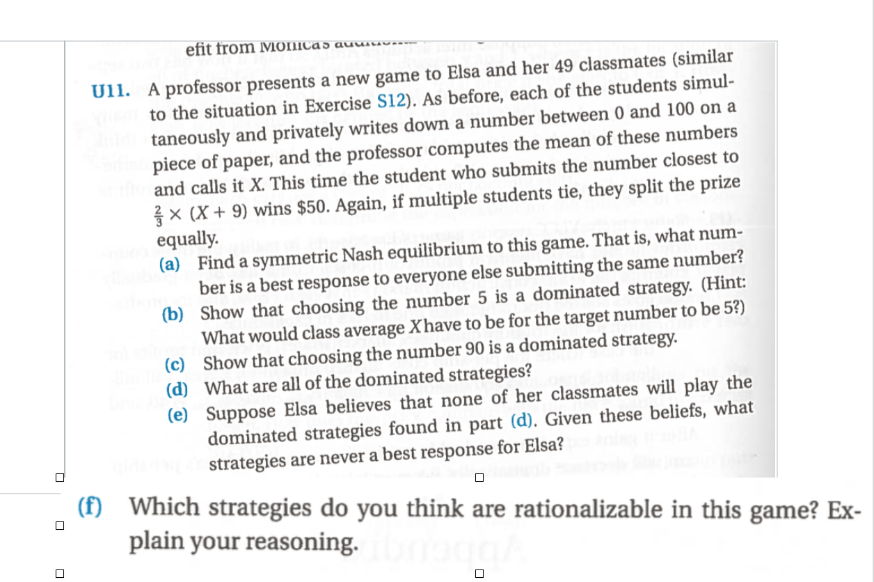 A professor presents a new game to Elsa and her 49 | Chegg.com