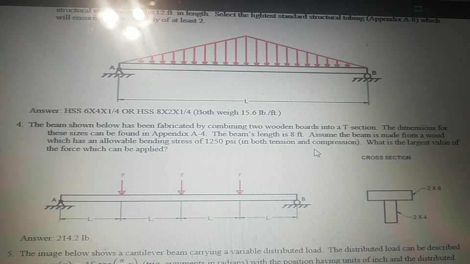 Solved Structun Will Ensur 12 It M Ty Of At Least 2 A 8 