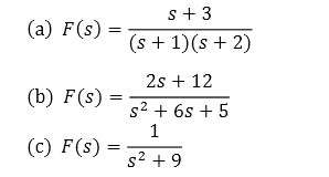 Solved Find the time - domain function that corresponds to | Chegg.com