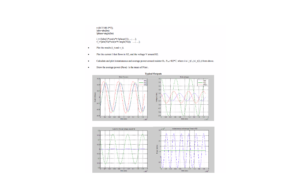 Solved Matlab Computational Tool Matlab Of Course Much More 3658