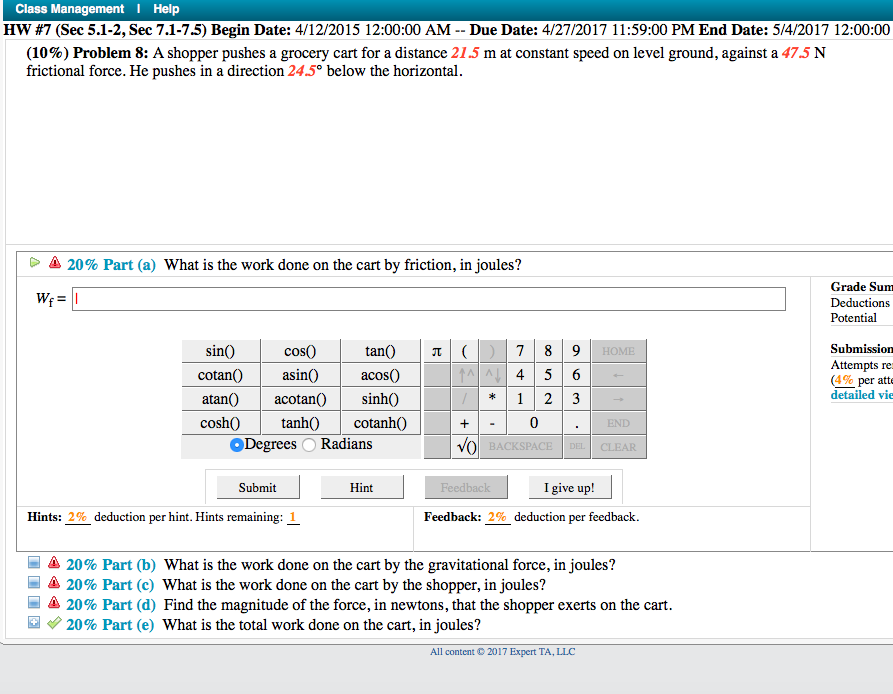 Solved Class Management I Help Hw #7 (Sece 5.1-2, Sec | Chegg.com